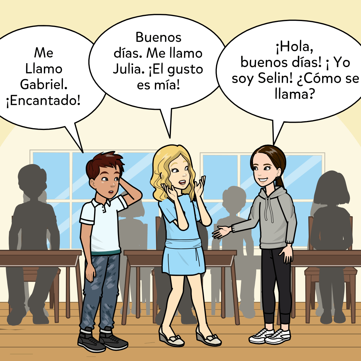 Un día en la escuela