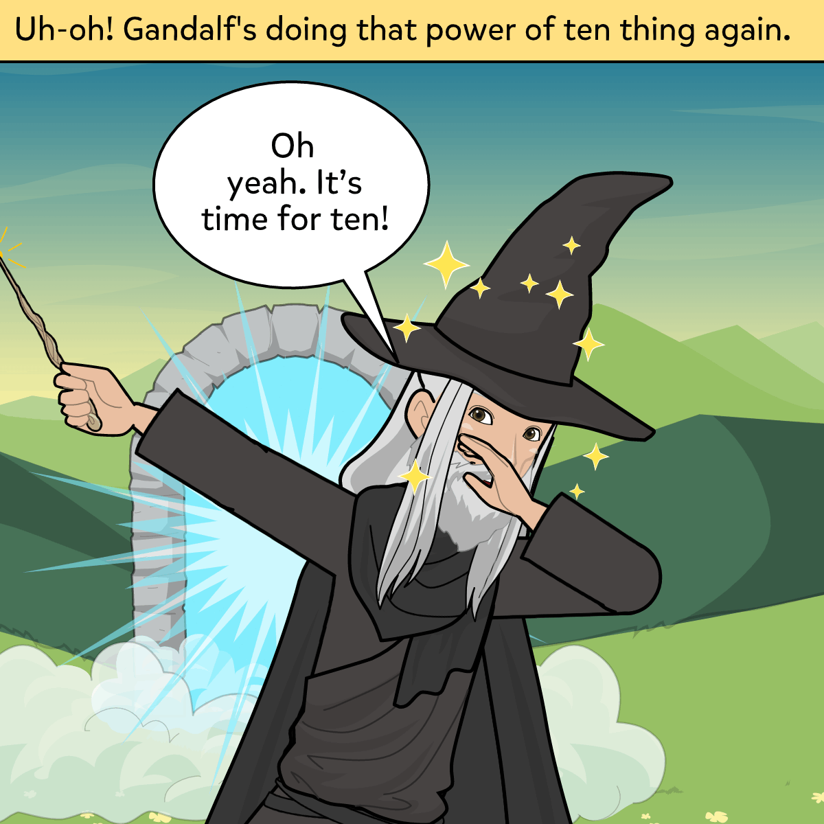 The Mighty Power of 10