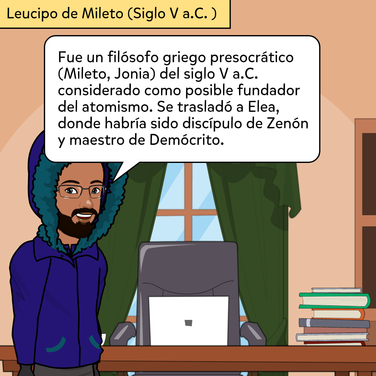 No. 5 Leucipo de Mileto