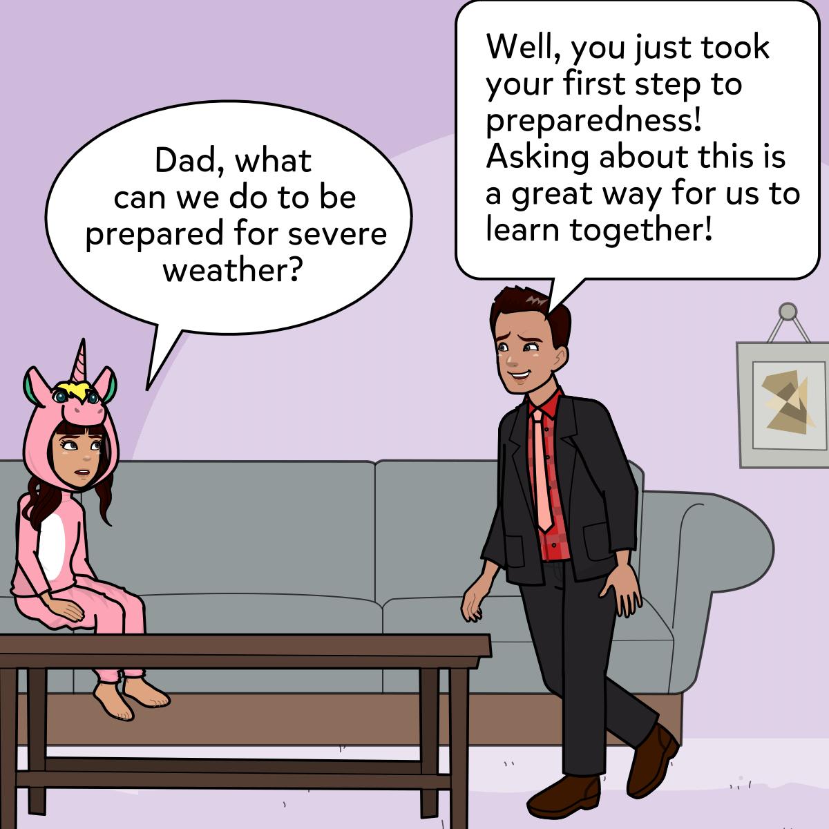 Tornado Safety for children and families.