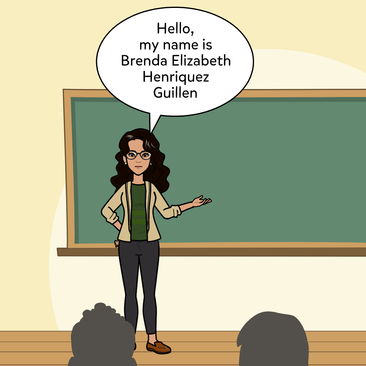 I Know My Full Name Project Example