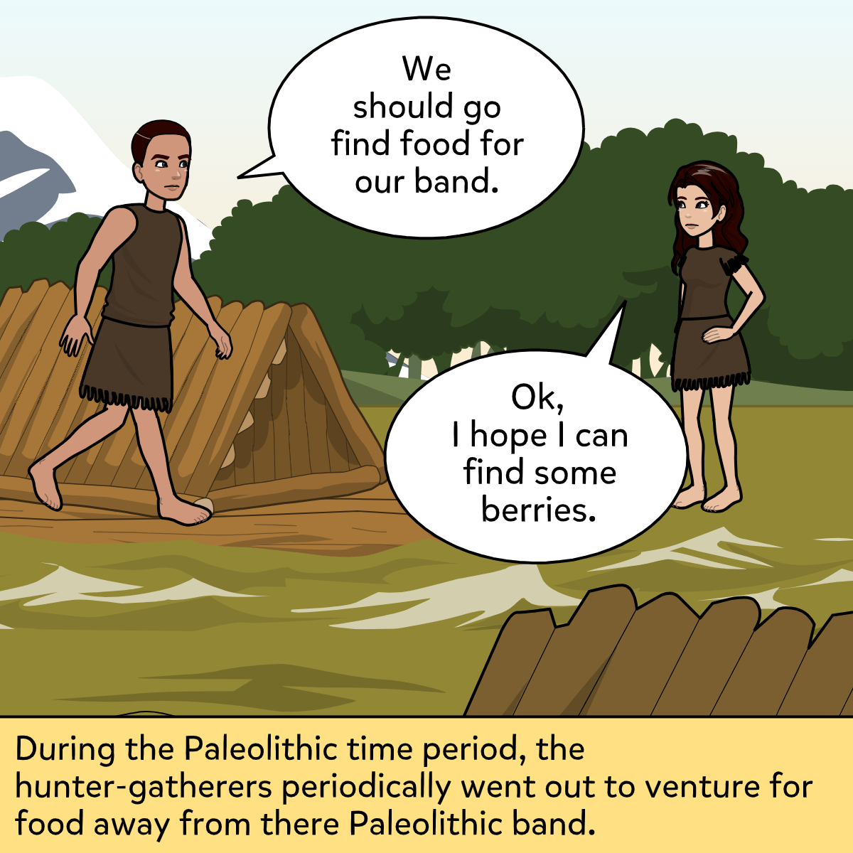 Paleolithic / Neolithic Comic