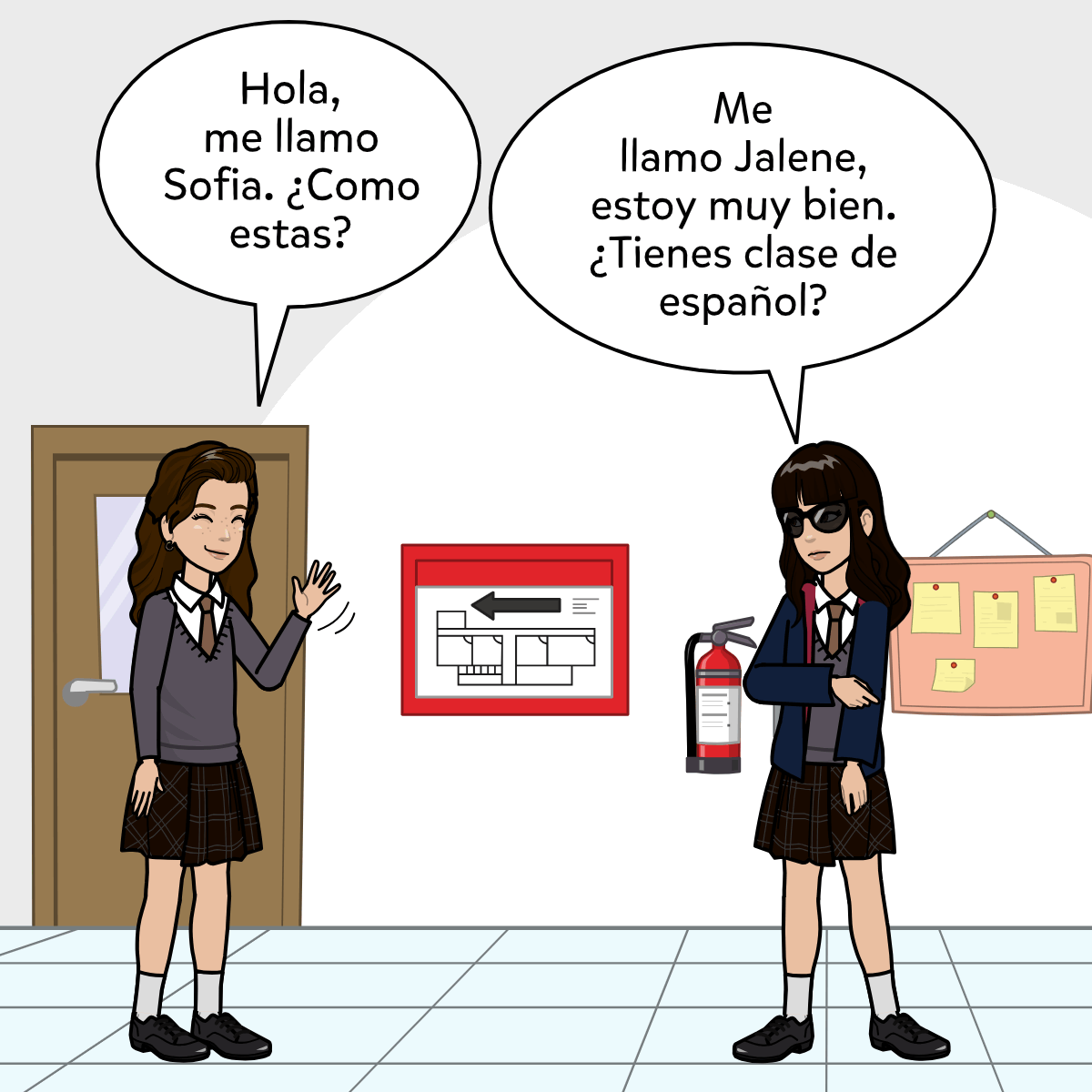 The First Day of School