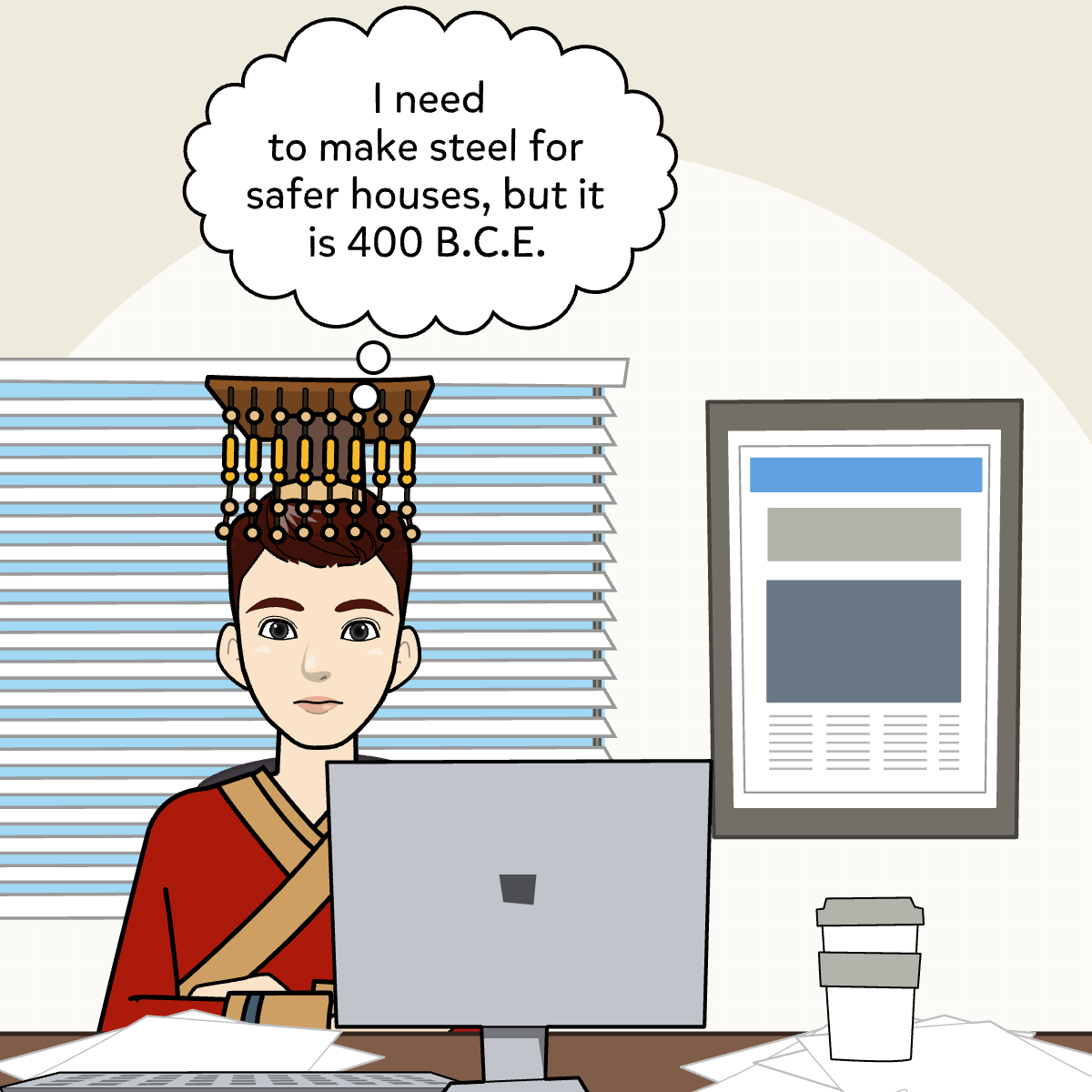 Blast Furnace Story by Harper