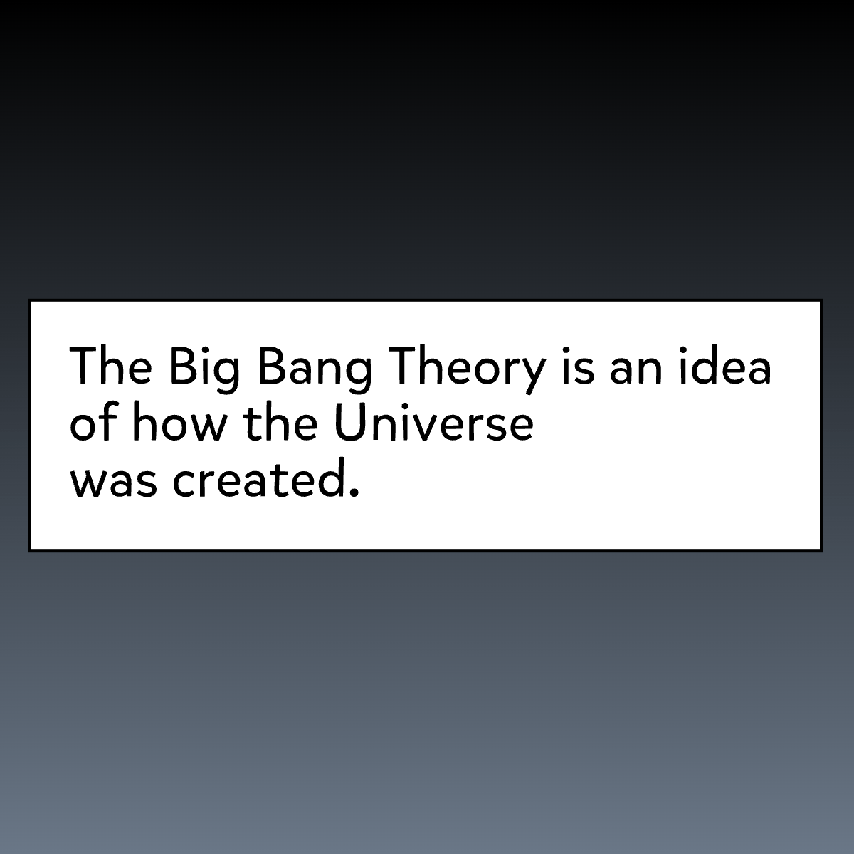 The Big Bang Theory!